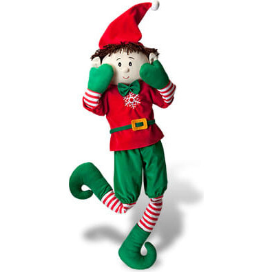 Boy Giant Elf (Brown Hair) - TumbleSet Toys Plush | Maisonette