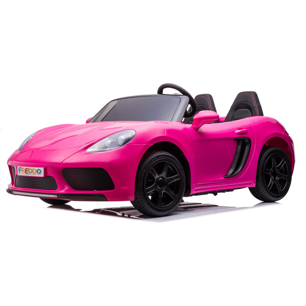 24V Sport Car 2 Seater Big Ride on Pink - Freddo Backyard & Park ...