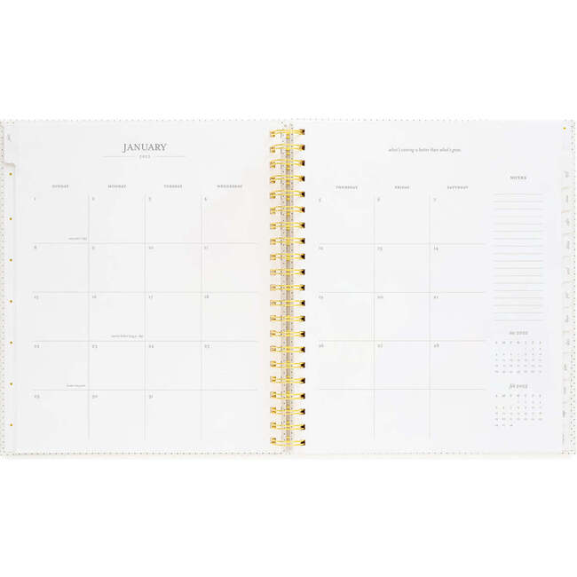 Large Daily Planner, Pink Polka Dot, 2023 - Sugar Paper Desk ...