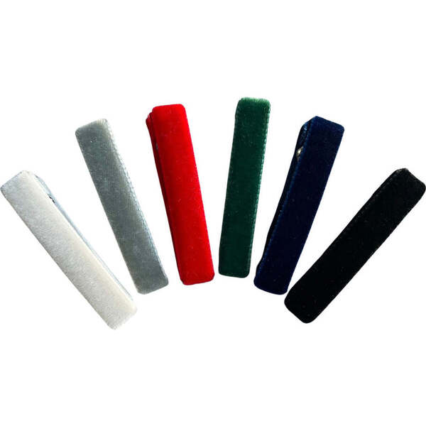 Velvet Bar Clips Bundle Set, Holidays - LuluLuvs Hair Accessories ...