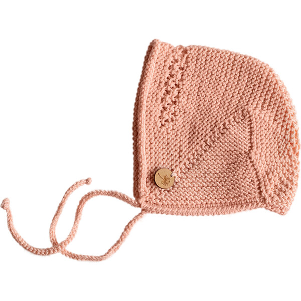 Finola Merino Bonnet, Cachetin Rose - Dulce de Lana Hats & Mittens ...