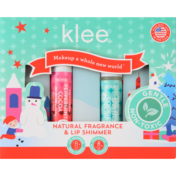 Santa's Cookies Holiday Fragrance and Lip Shimmer Duo - Klee Naturals ...