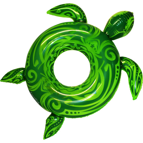 Translucent Sea Turtle Pool Float, Green - CocoNut Float Water Play ...