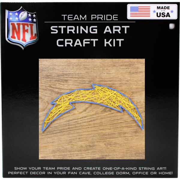 NFL Los Angeles Chargers String Art Kit - Sporticulture Arts & Crafts ...