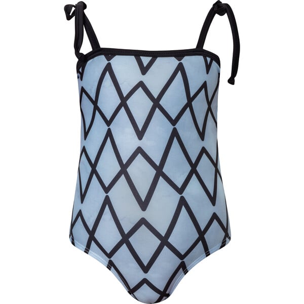 Disco Alley Milaentero One Piece, Blue - Mola Mola Swim | Maisonette