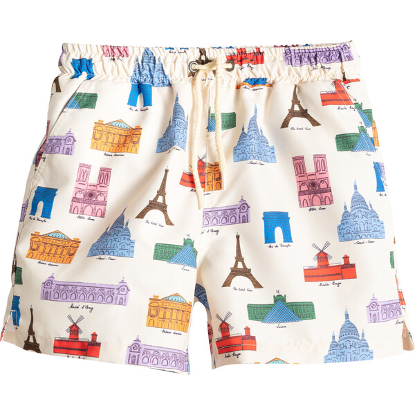 Christopher Swim Trunk, Paris - Maison Me Papa & Mini | Maisonette