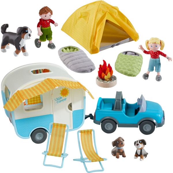 Little Friends Camping Adventure Bundle - HABA Dollhouses & Accessories ...