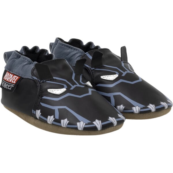 Black Panther Booties, Black - Robeez Shoes & Booties | Maisonette