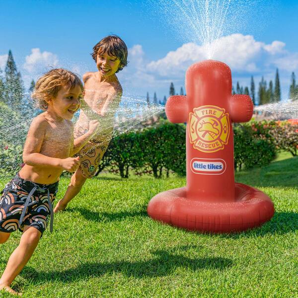 Giant Fire Hydrant Sprinkler, Red - Little Tikes Outdoor | Maisonette