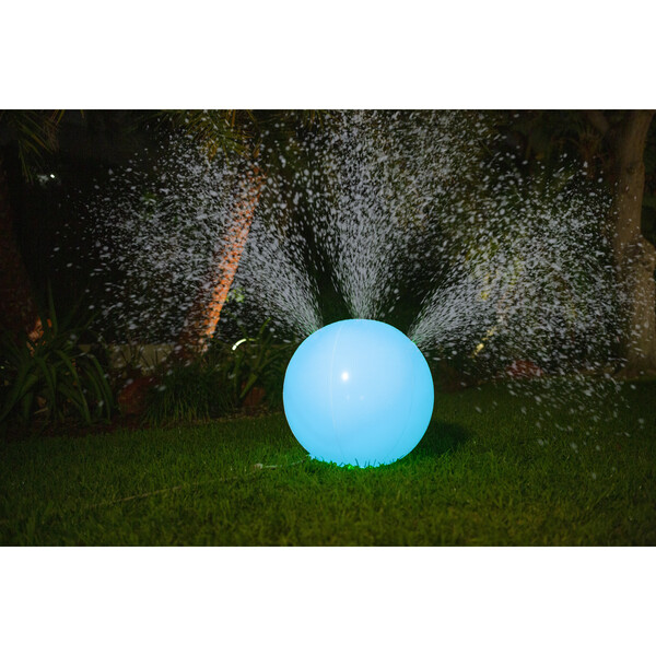 Illuminated LED Sprinkler Ball, Multi - PoolCandy Backyard & Park ...