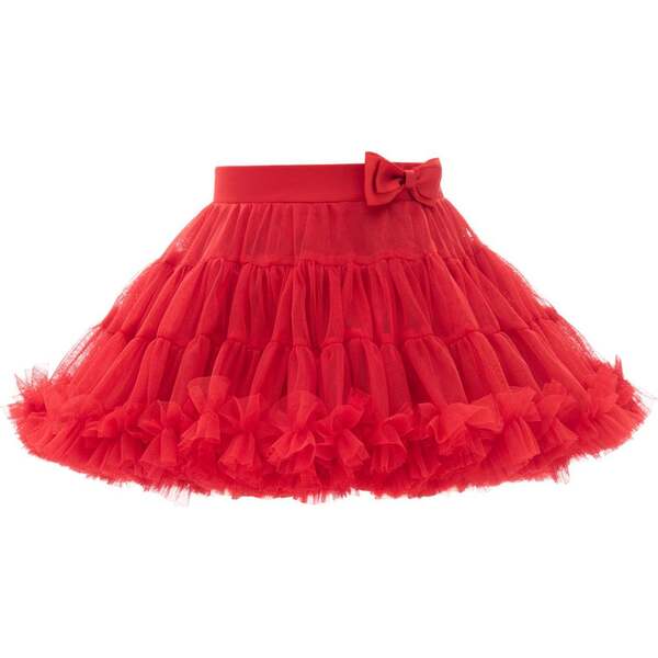 Bow Tutu Skirt, Red - Mimi Tutu Exclusives | Maisonette