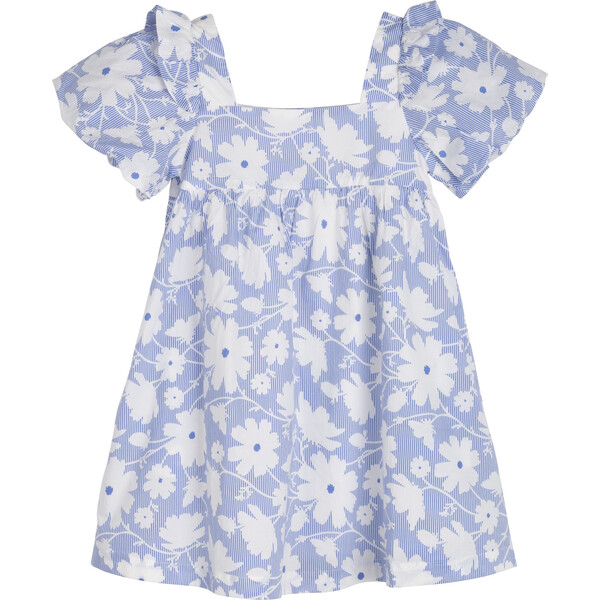 Kit Dress, Blue Striped Floral - Maison Me Dresses | Maisonette