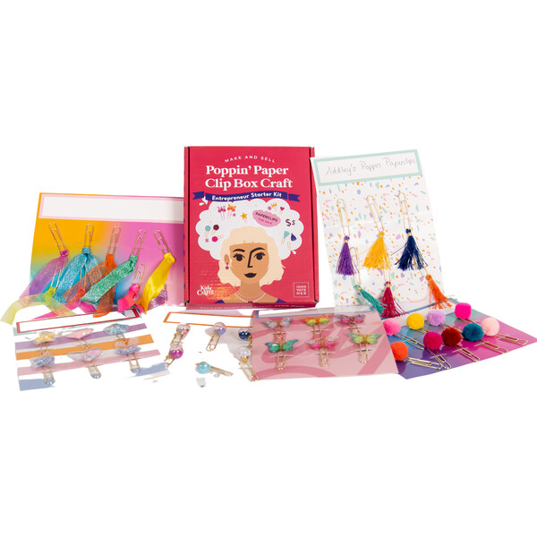 Business-in-a-Box Paperclip Craft Kit - Kids Crafts Arts & Crafts ...