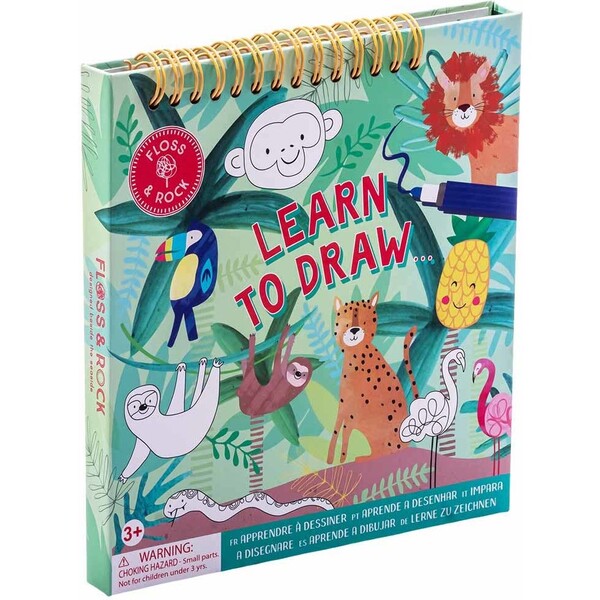 Learn to Draw Jungle - Floss & Rock Arts & Crafts | Maisonette