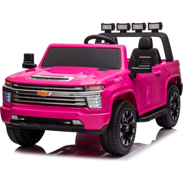 Chevrolet Silverado 24v 2-Seater Pink - Freddo Backyard & Park | Maisonette