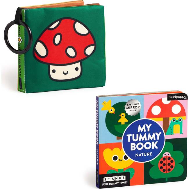 Nature Baby Stroller and Tummy Book Set, multi - Mudpuppy Books ...