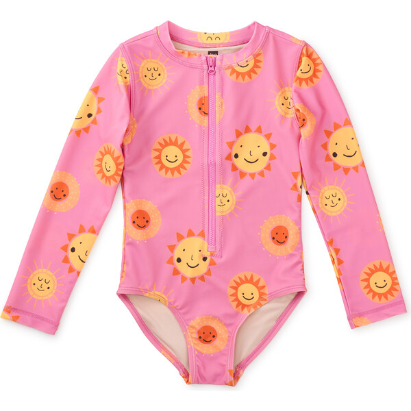 Long Sleeve One-Piece Swimsuit, Sun's Out Fun's Out - Tea Collection ...