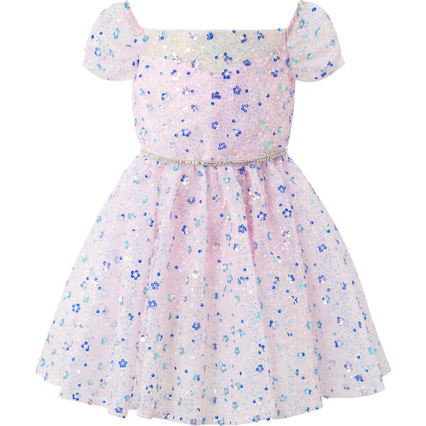 Fairy Princess Sequin Mini Dress, Pink - Marlo Kids Dresses | Maisonette