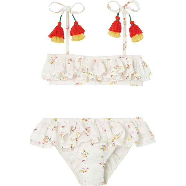 Pic Nic Floral Print 2-Piece Swimsuit, Multicolors - Lison Paris ...