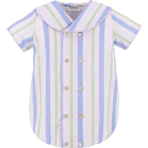 Positano Baby Boy Bubble, Lavender Stripe - Dondolo Mommy & Me Shop ...