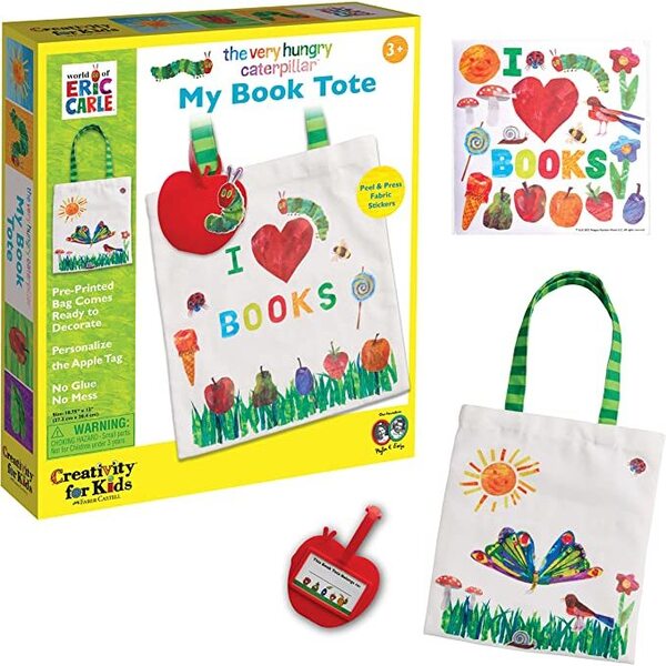 The Very Hungry Caterpillar My Book Tote - Creativity for Kids Arts ...
