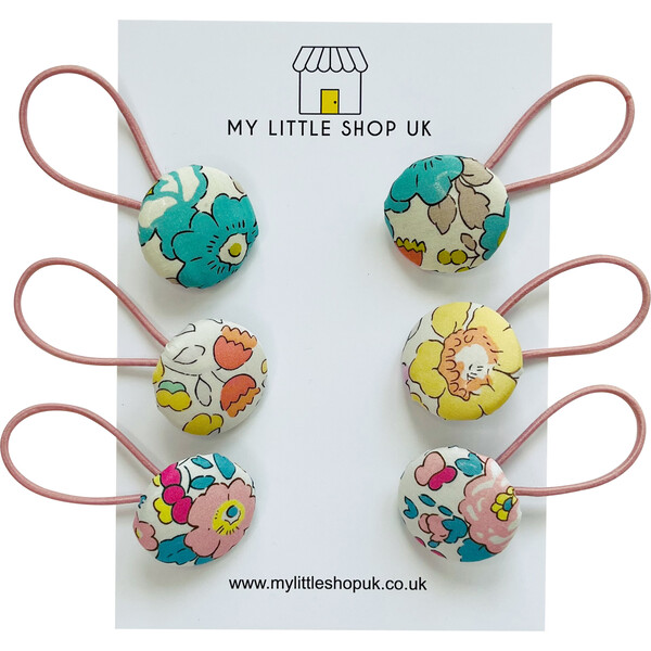 Liberty Of London Hair Tie Set, Betsy Pop - My Little Shop UK Hair ...