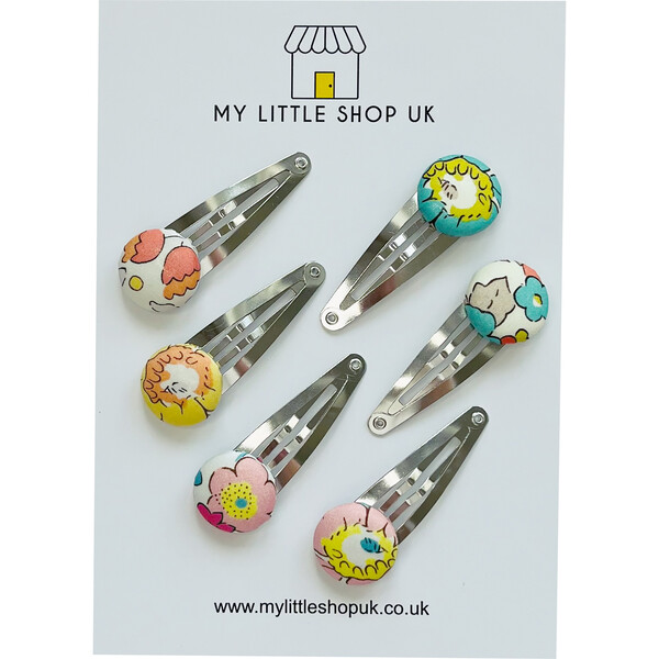 Liberty Of London Hair Clip Set, Betsy Pop - My Little Shop UK Hair ...