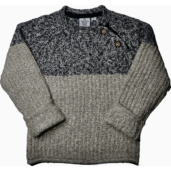 Andy Cut & Sew Sweater Toddler Grey - Bear Camp Sweaters | Maisonette