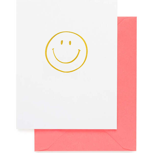 Smiley Face Card - Sugar Paper Desk & Stationery | Maisonette
