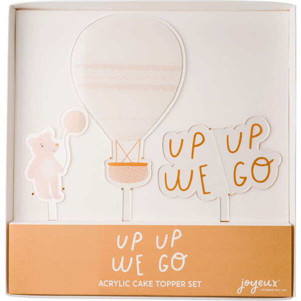 Up Up We Go Cake Topper Set - Joyeux Company Party Goods | Maisonette