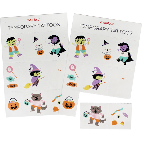 Monster Mash Temporary Tattoos - Merrilulu Halloween | Maisonette