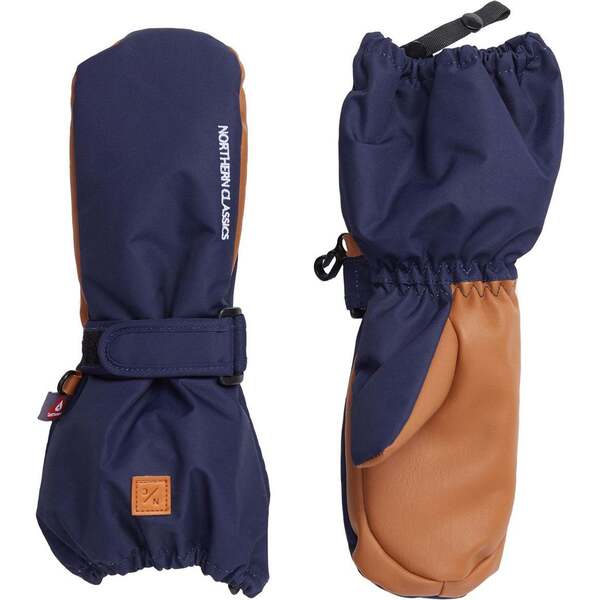The Classic Mitten, Navy - Northern Classics Hats & Mittens | Maisonette
