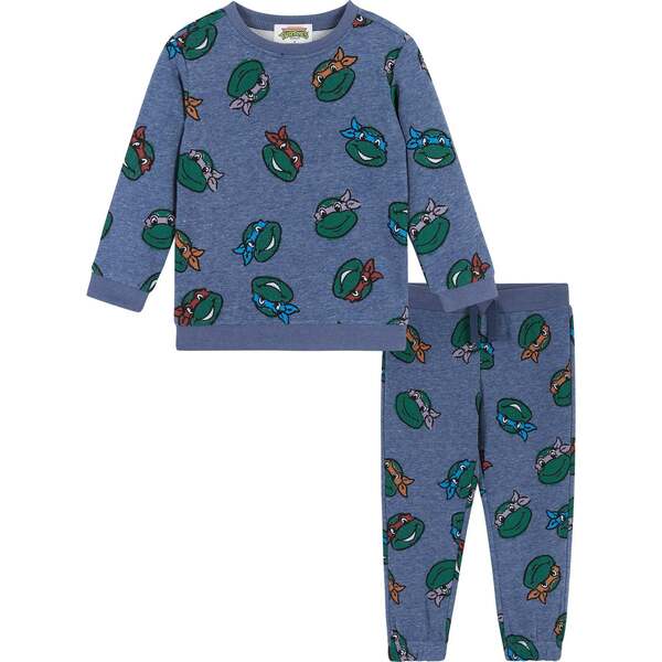 TMNT® X Andy & Evan® Turtles Sweat Set, Blue - Andy & Evan Tops ...