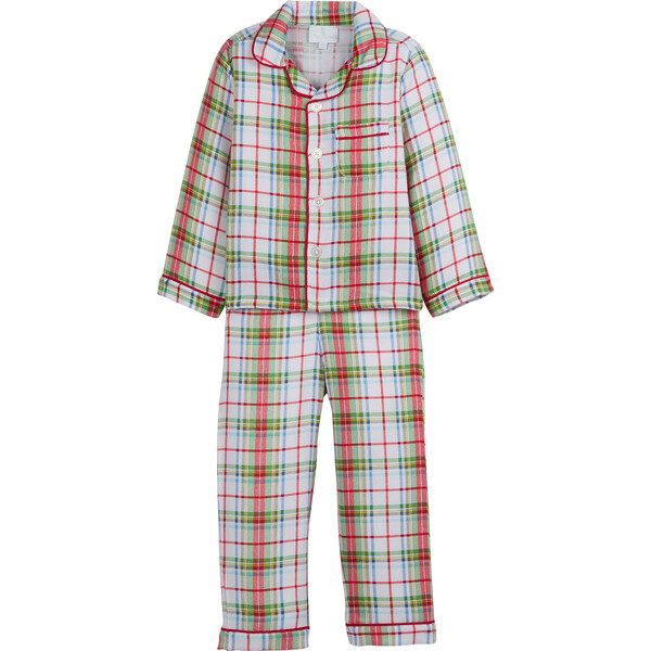 Classic Pajama Set, Douglas Plaid - Little English Sleepwear | Maisonette