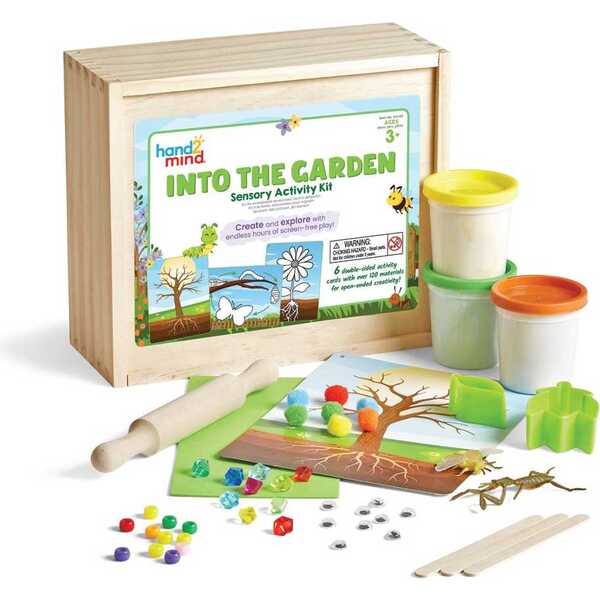 Into The Garden Bugs & Blooms Sensory Activity Kit - hand2mind STEM Toys | Maisonette