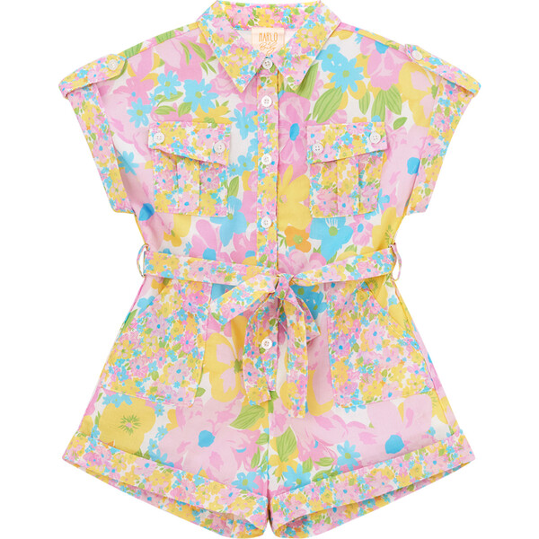 Amalia Romper (Baby), Floral - Marlo Kids Rompers | Maisonette