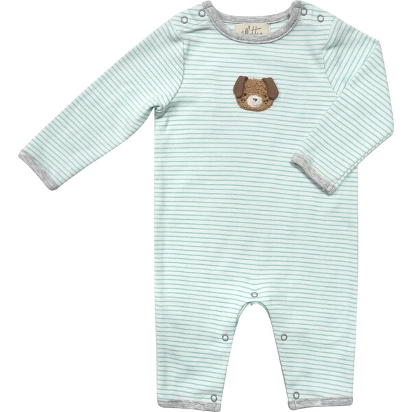Boucle Applique Puppy Babygro, Multicolors - Albetta Rompers | Maisonette