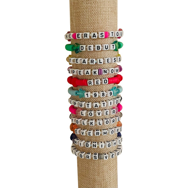 Taylor Swift Disc Bracelet Set - Risa's Pieces Jewelry | Maisonette