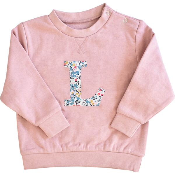 Liberty of London Children's Personalised Jumper, Pink - My Little Shop UK Exclusives | Maisonette