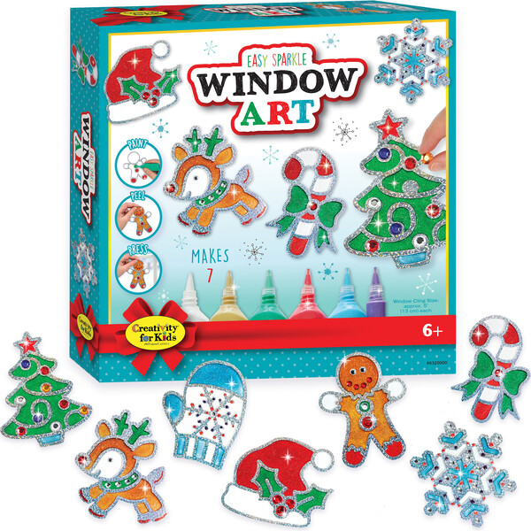 Holiday Easy Sparkle Window Art - Creativity for Kids Arts & Crafts ...