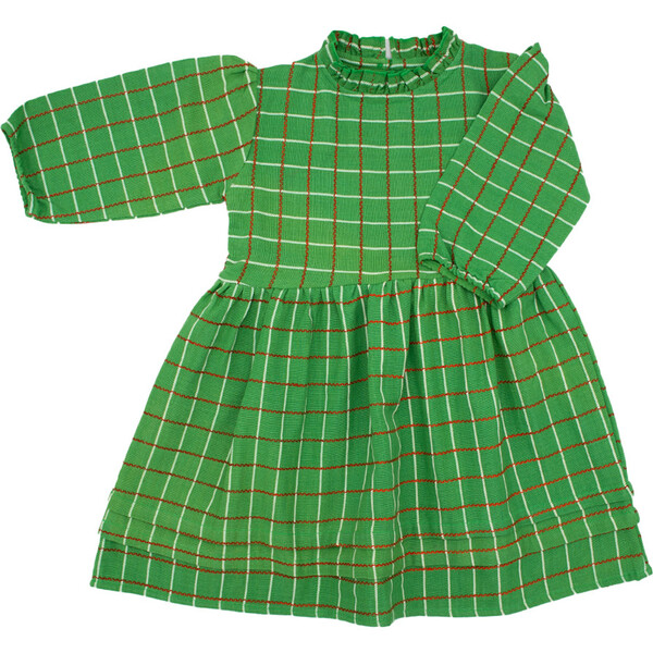 Drew Girl Dress in Festive Green - Folklore Las Niñas Dresses | Maisonette