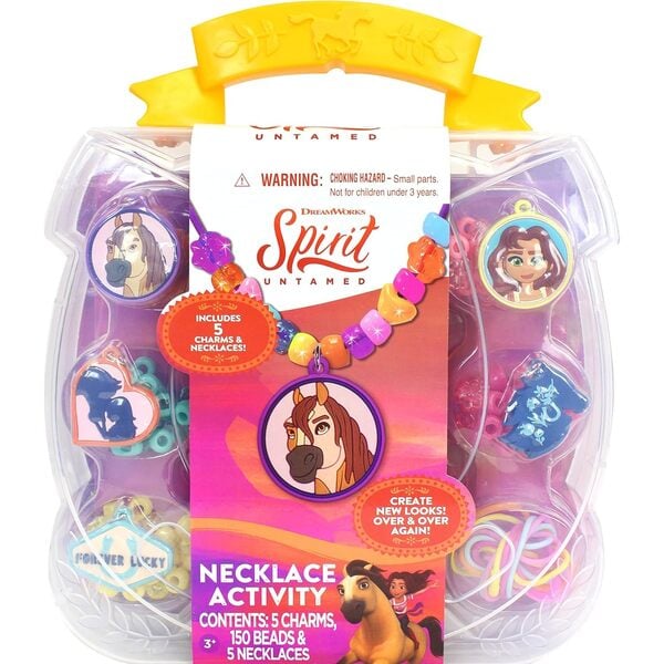 Dreamworks Spirit Riding Free Necklace Activity Craft Set - Tara Toy ...