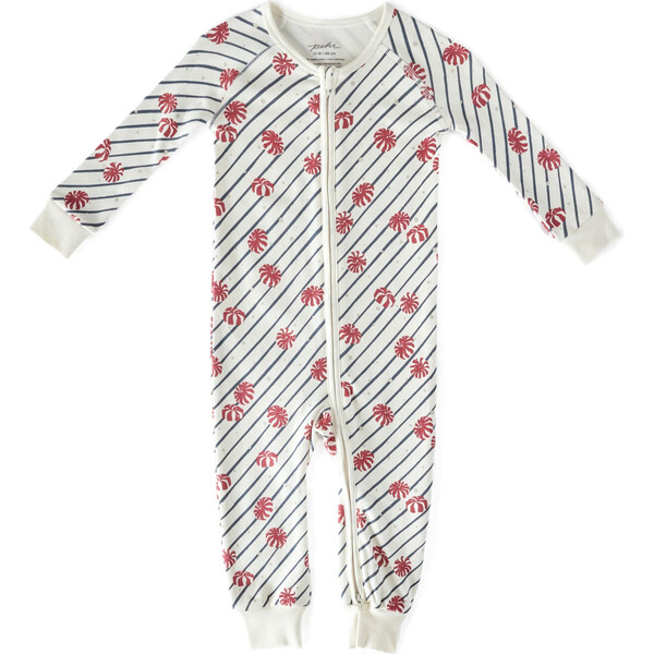 Baby Super Soft Footless Sleeper, Peppermint Twist - Pehr Sleepwear ...