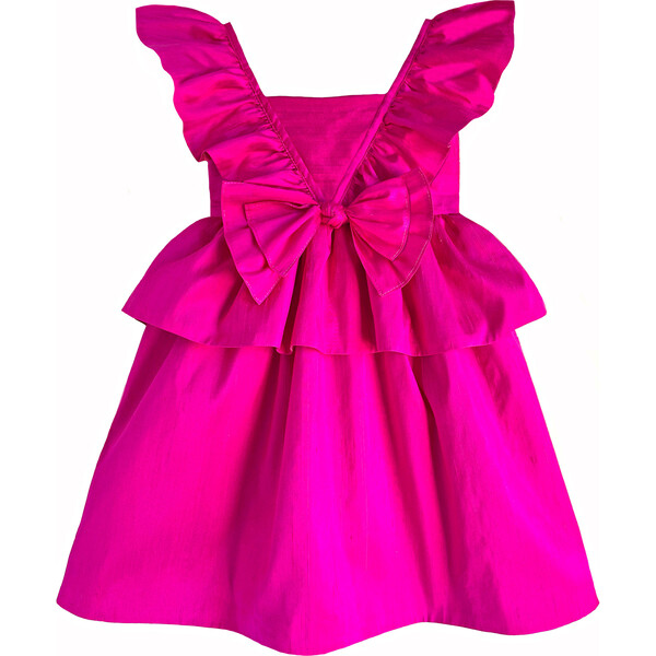 The Audrey Dress, Magenta - Lindsey Berns Dresses | Maisonette