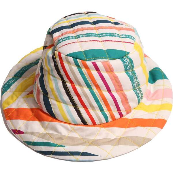 Baxter Tufted Bucket Hat, Rainbow - TiA CiBANi KiDS Hats, Scarves ...