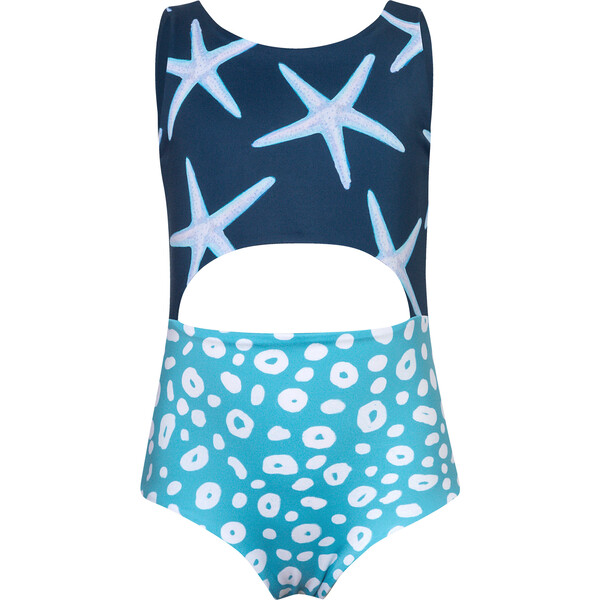 Estrella De Mar Abi Trikini Swimsuit, Deep Blue - Pepita & Me Swim ...