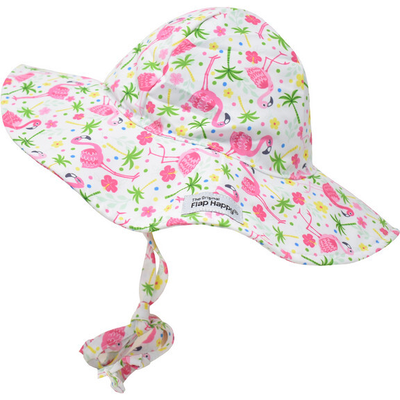 UPF 50 Floppy Hat, Flamingo Party - Flap Happy Hats, Scarves & Gloves ...