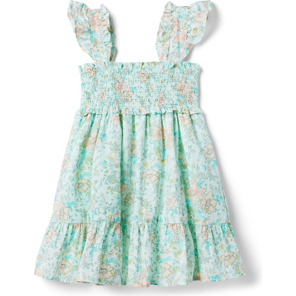 The Emily Smocked Sundress, Green - Janie and Jack Dresses | Maisonette