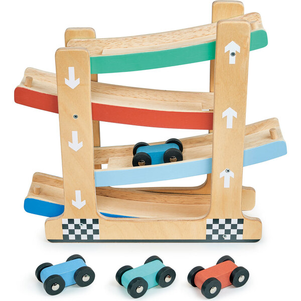 Wooden Ramp Racer Toy - Mentari Toys Kids | Maisonette