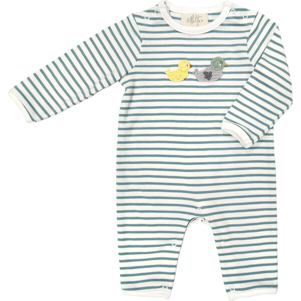 Crochet Baby & Daddy Duck Babygro - Albetta Rompers | Maisonette